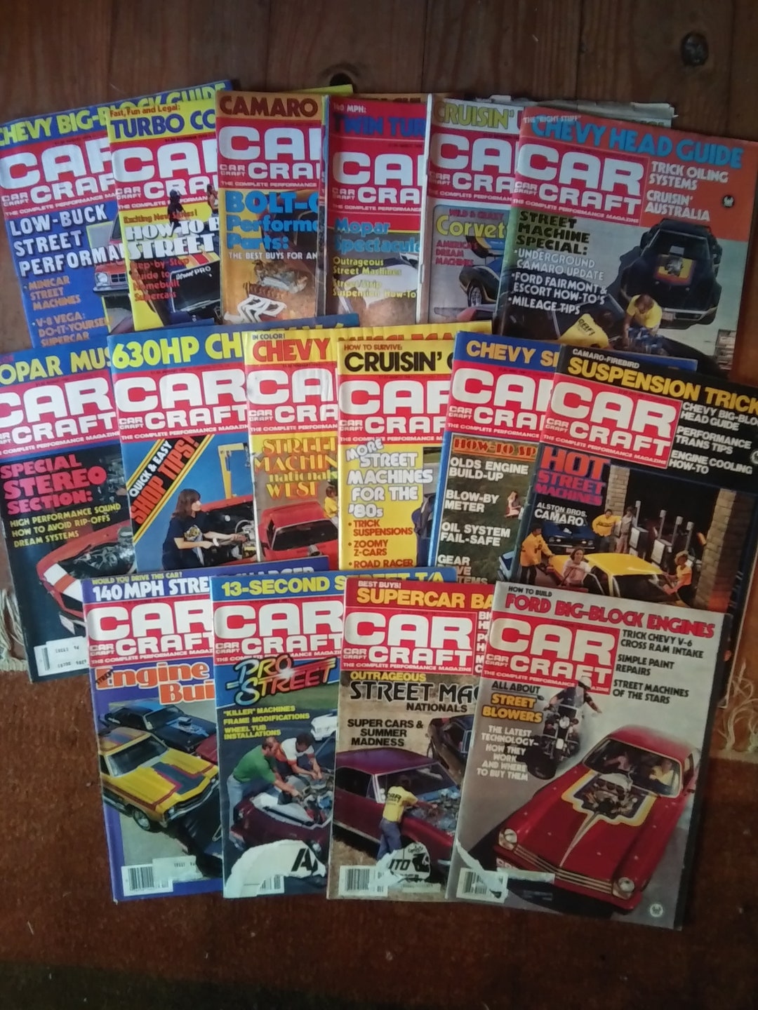 Car Craft Magazines 18 Lot - Etsy