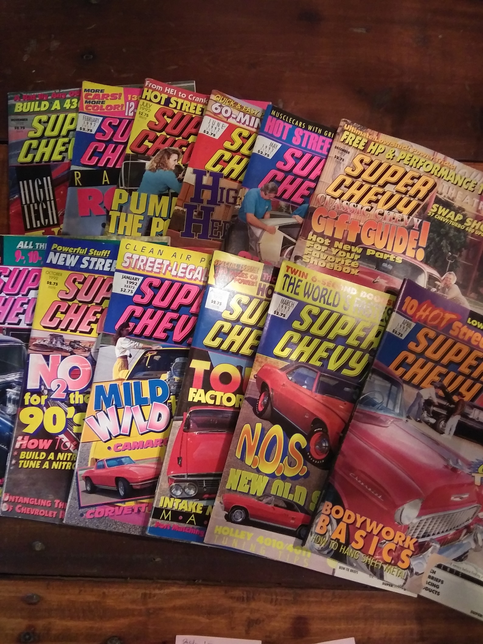 Super Chevy Magazines 1992 12 Issues - Etsy