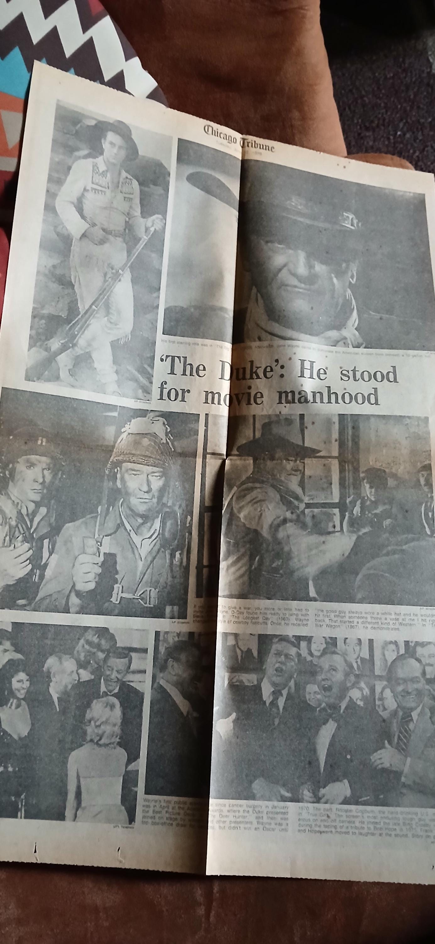 John Wayne Magazines Paper 1971 - Etsy