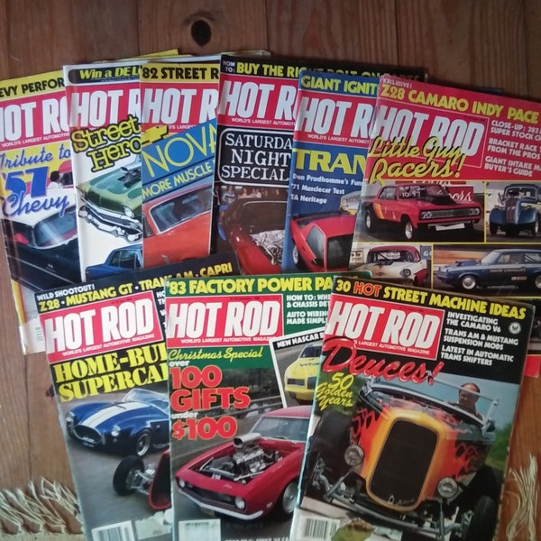 Hot Rod Magazine - Etsy UK
