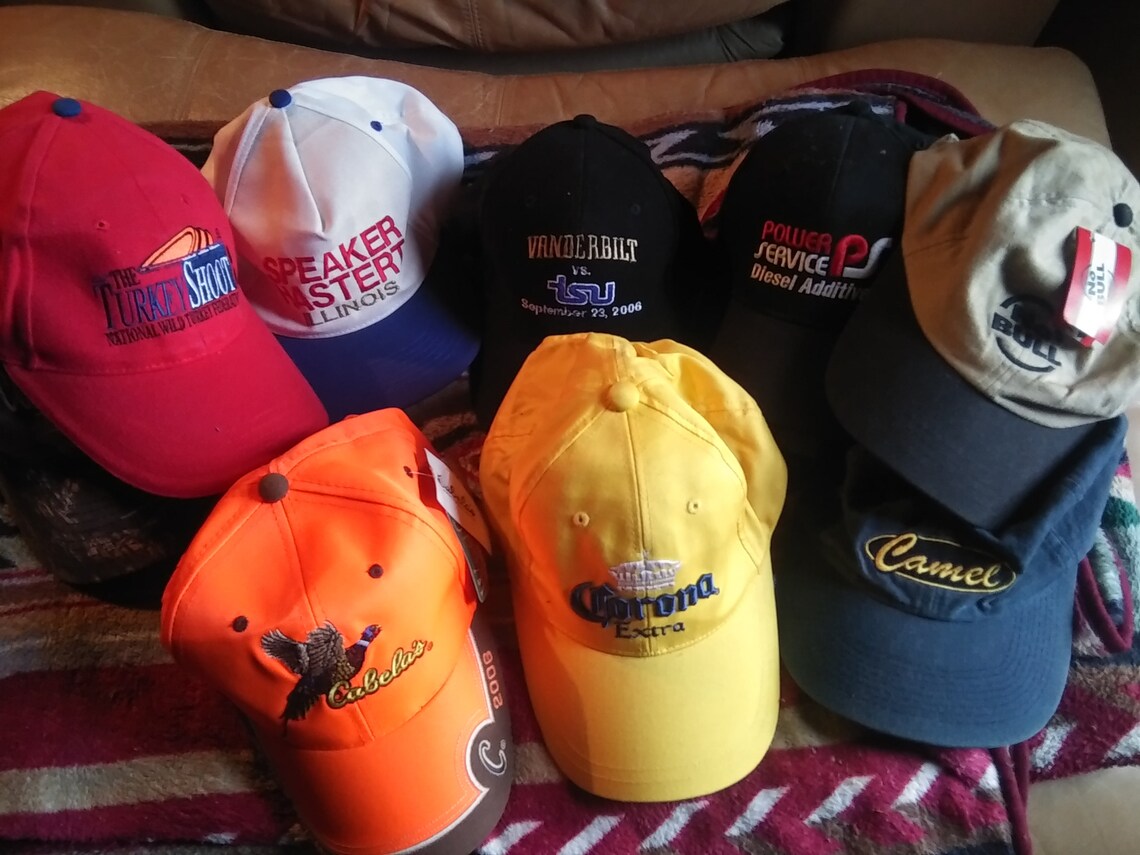 Cabelas Rodeo Mens Caps Lot 10 - Etsy