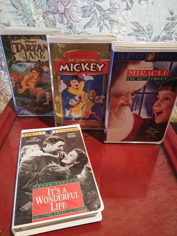 Mickey Mouse Tarzan Disney VHS Etc. - Etsy