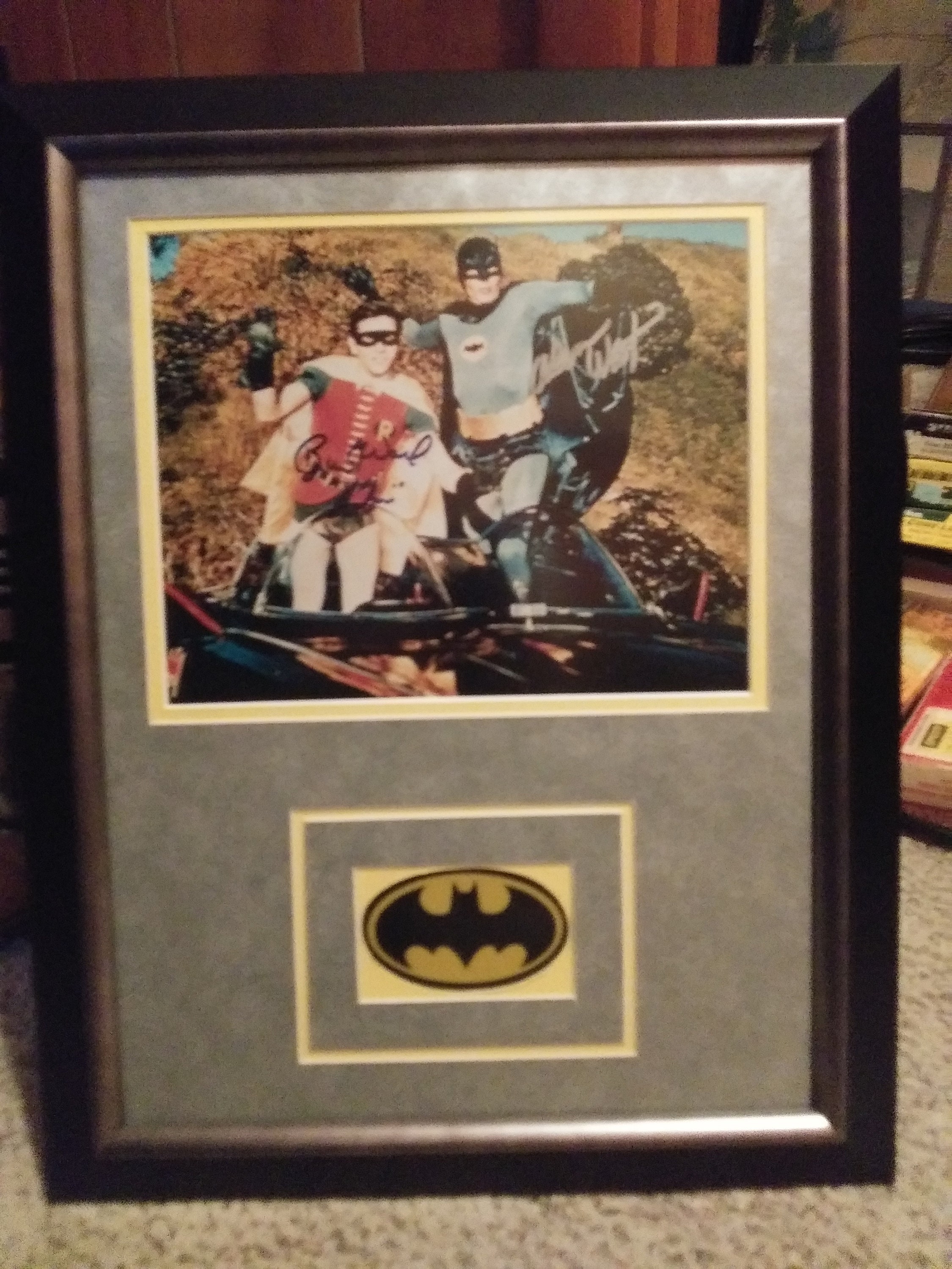 Signed Batman and Robin Photo DC Comic - Etsy