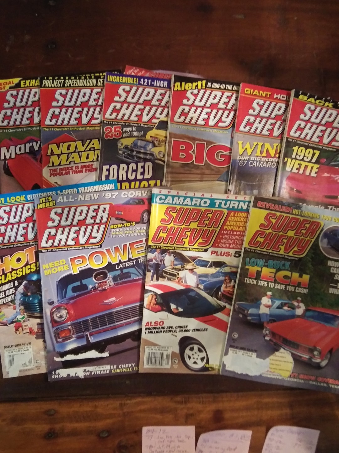 Super Chevy Magazines 1997 10 Issues - Etsy