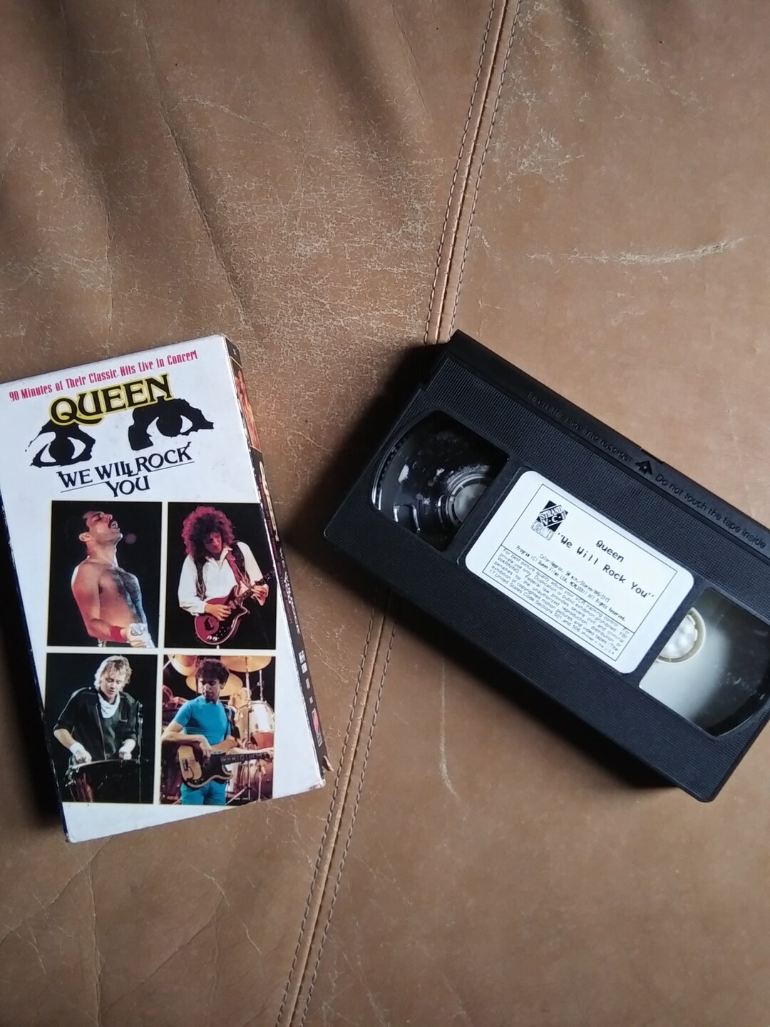 Queen Hendrix Stevie Ray Vaughan Wall Rock VHS - Etsy