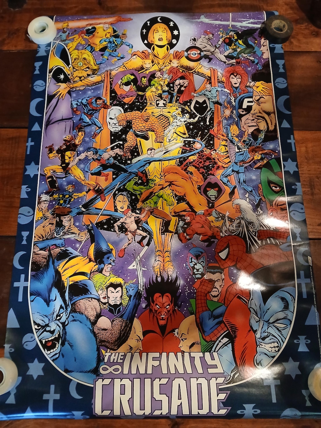 Infinity Crusade Marvel 1993 Poster - Etsy