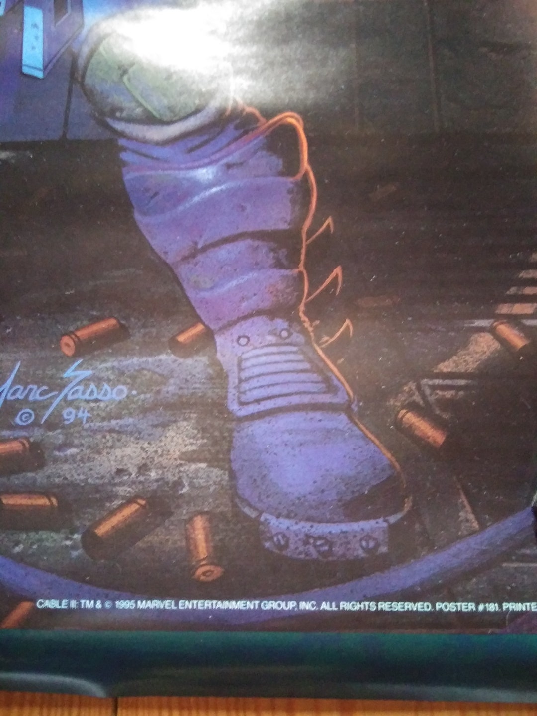 Marvel Cable Poster 1995 - Etsy
