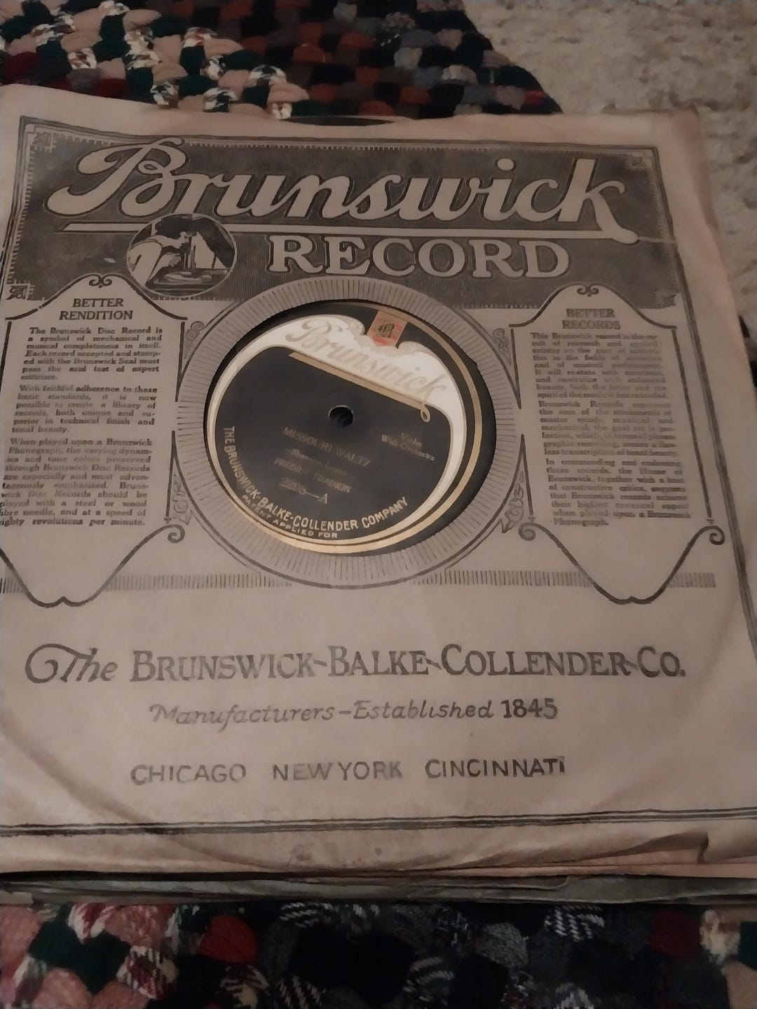 Old Antique Records in Original Sleeves 1920's Music - Etsy