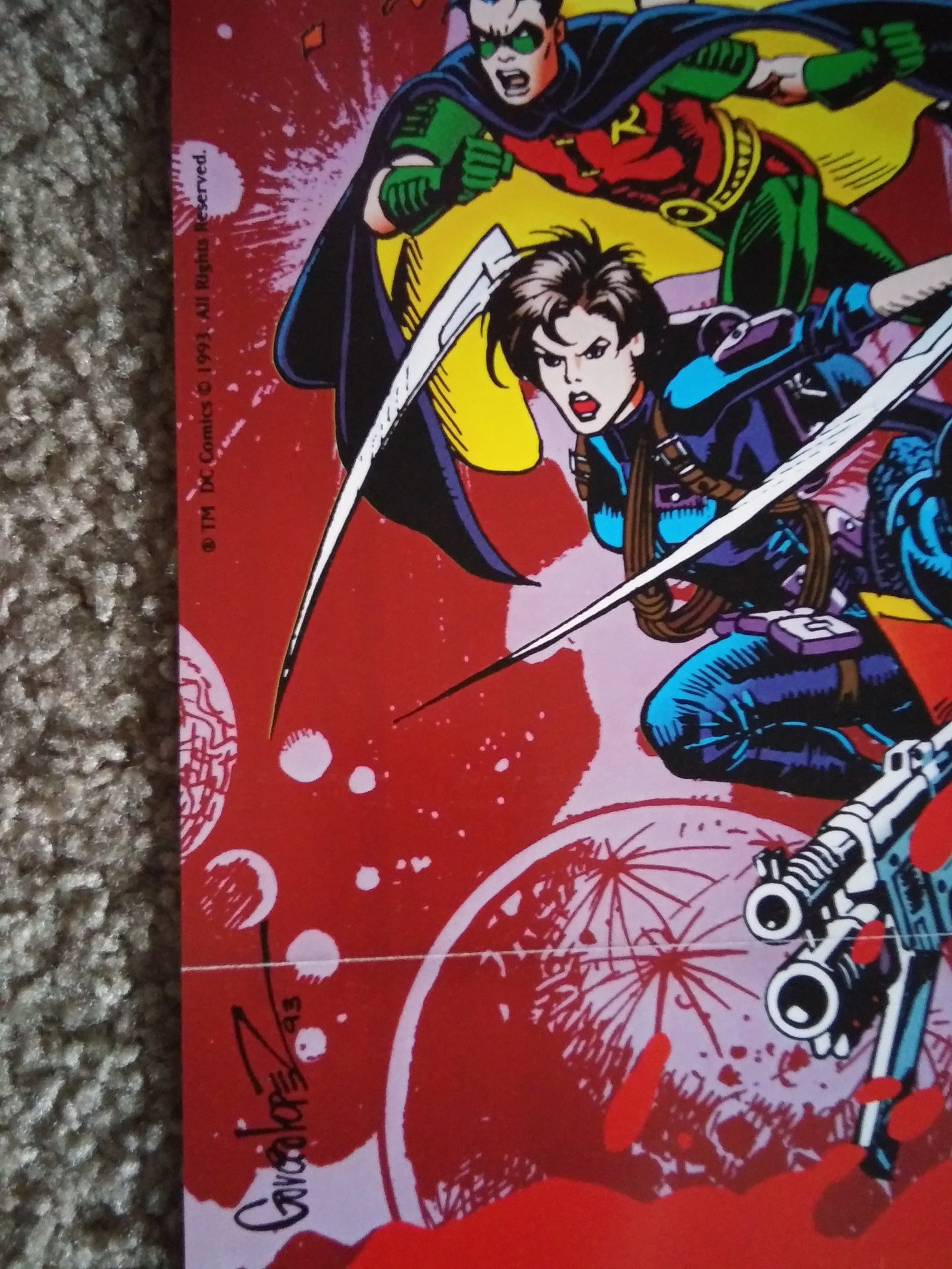 DC Bloodlines New Villians Posters 1993 - Etsy UK