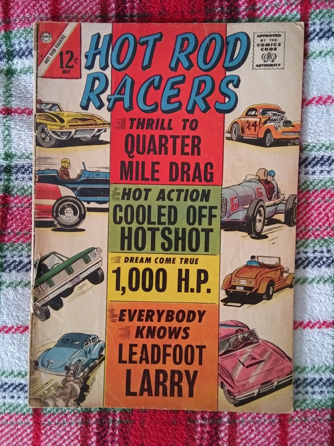 Hot Rod Racers Vintage Comic Book 1966 - Etsy