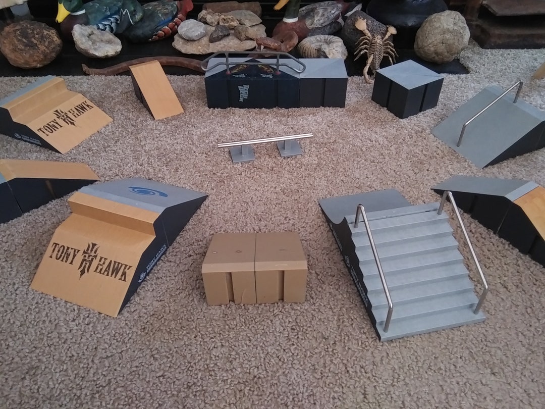 Skateboard Tech Deck Ramps Collection Tony Hawk - Etsy