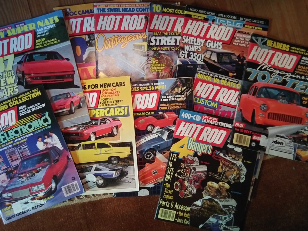 Hot Rod Magazines 1986 11 Issues - Etsy