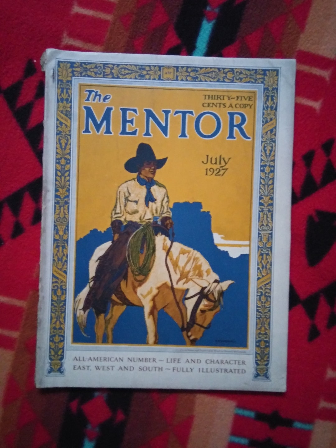 Mentor Magazine July 1927 - Etsy