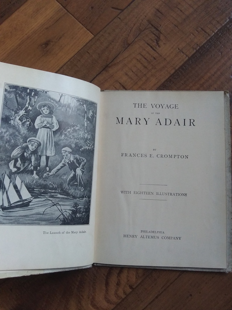 Frances Crompton Voyage of the Mary Adair 1900 - Etsy