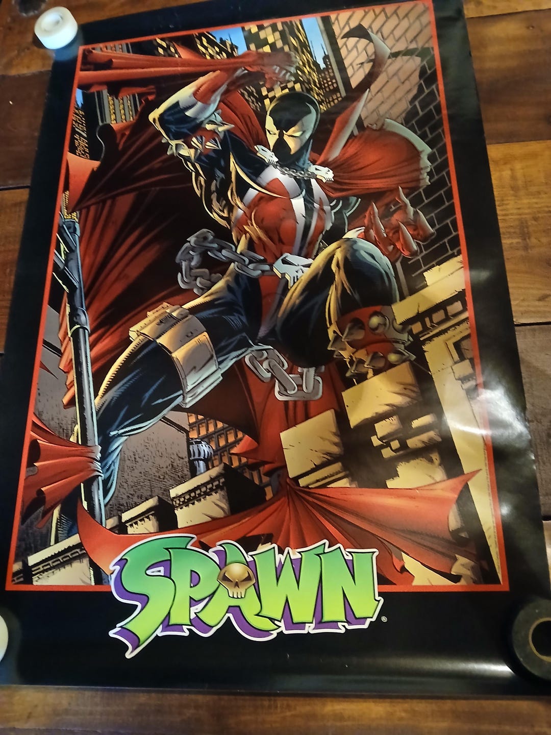 Marvel Comic Spawn Poster 1994 - Etsy