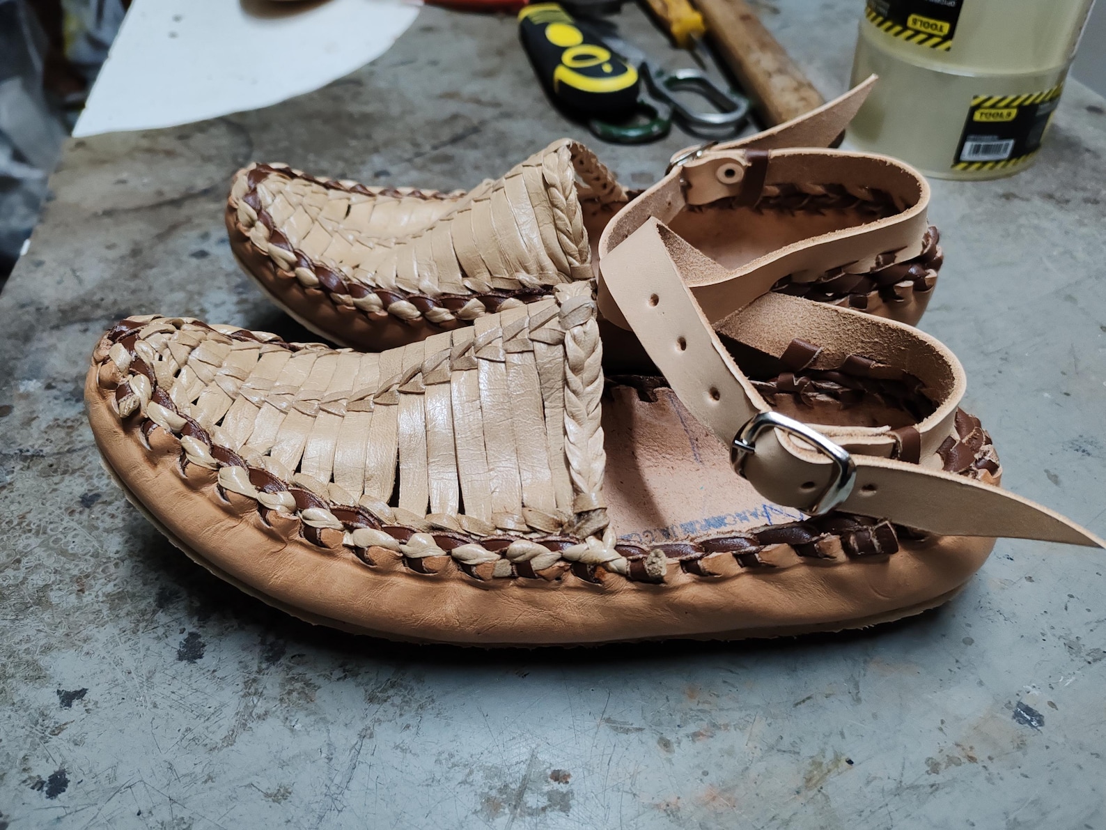 Leather Etno Shoes 1 - Etsy