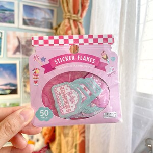 Authentic Japan Diner Sticker Pack Daiso for Journaling, Crafting ...