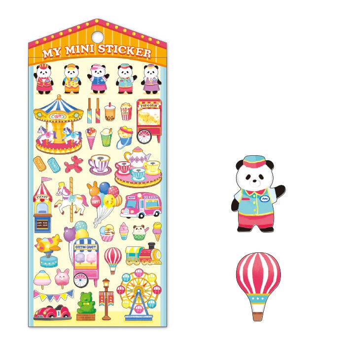 Playhouse Animals Stickers Cat Sheep Chipmunk Rabbit - Etsy