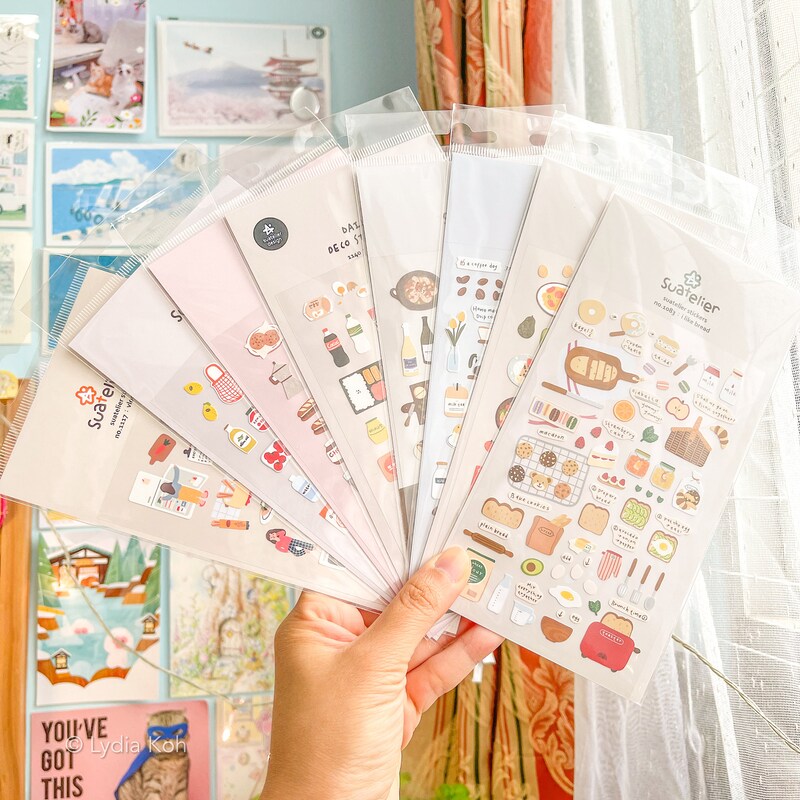 Sticker Sheet Pack Korean - Etsy