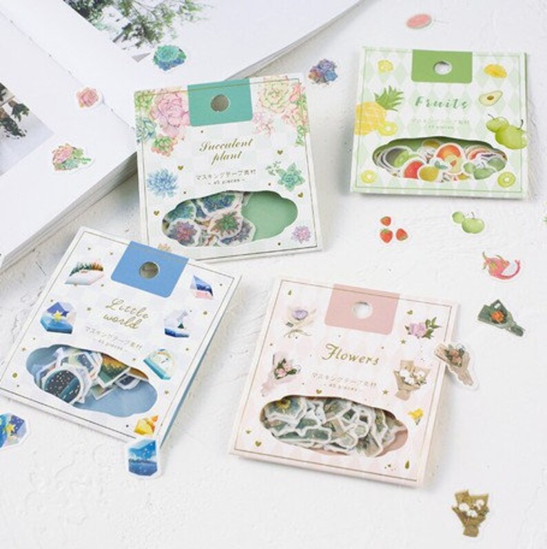 BGM Sticker Flakes Juicy Fruits for Planner Journal - Etsy