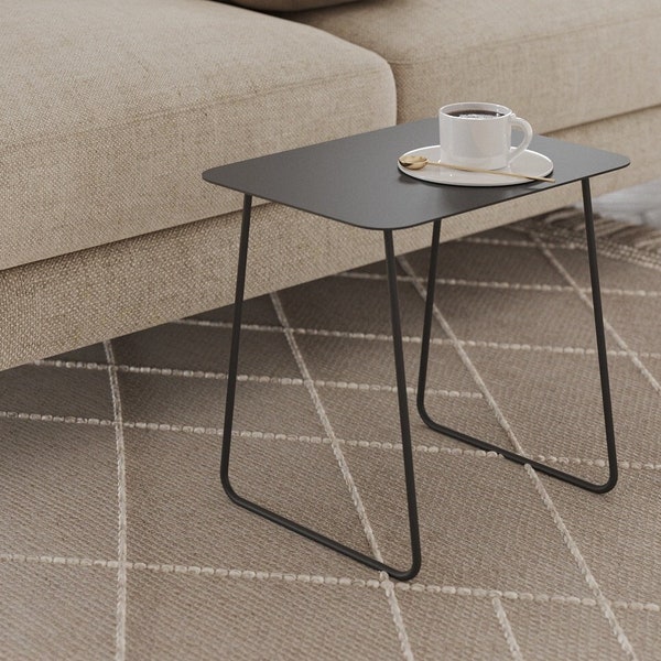 Metal Side Table - Etsy