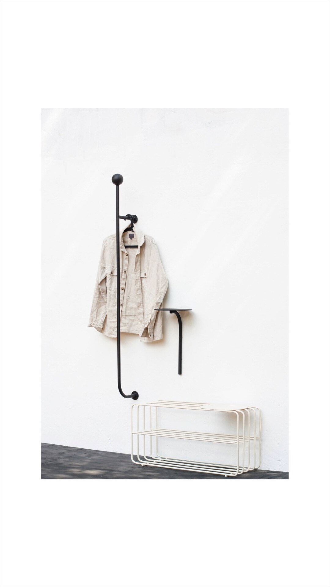 Modern Minimalist Coat Rack, Entryway Coat Rack, Clothes Hanger, Coat ...