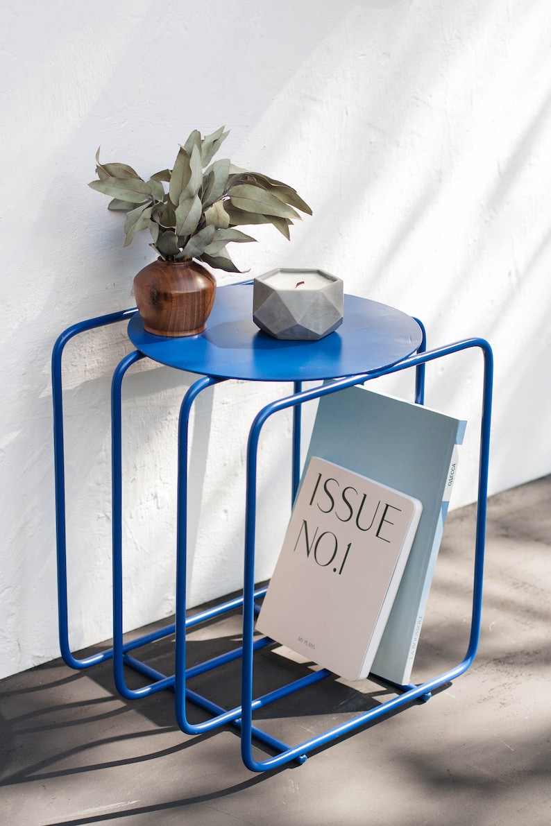 Nightstand, Bedside Table, Coffee Table for Living Room, Shelf Unit ...