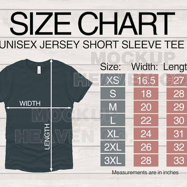 Unisex Sizing - Etsy