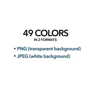 Gildan 18000 Mockup Bundle Color Chart PNG JPEG - Etsy