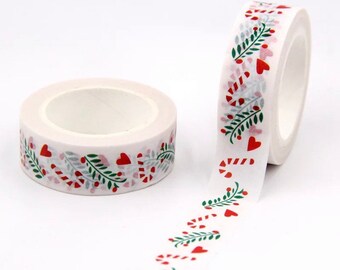 Candy Cane Tape - Etsy