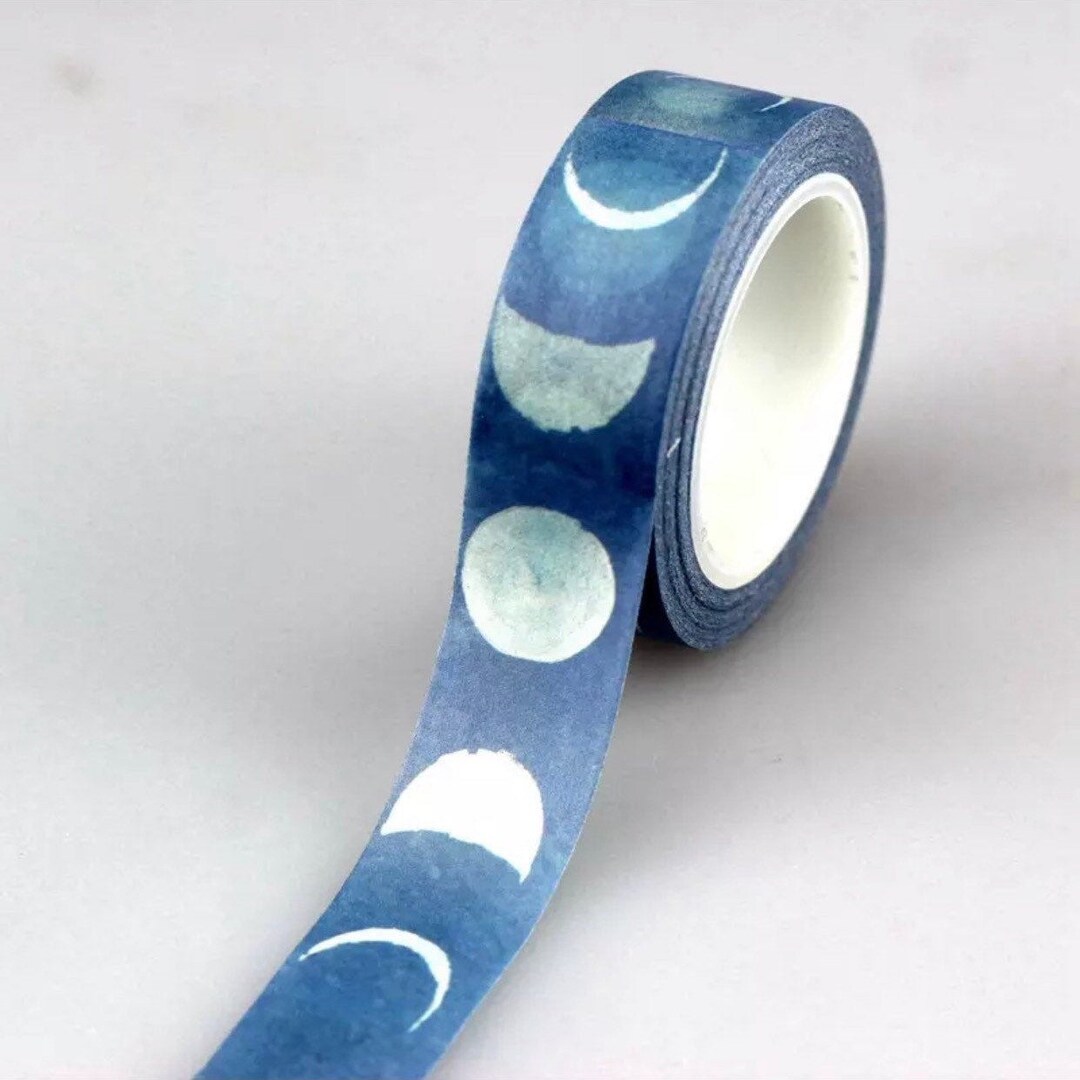 Moon Phase Washi Tape - Etsy