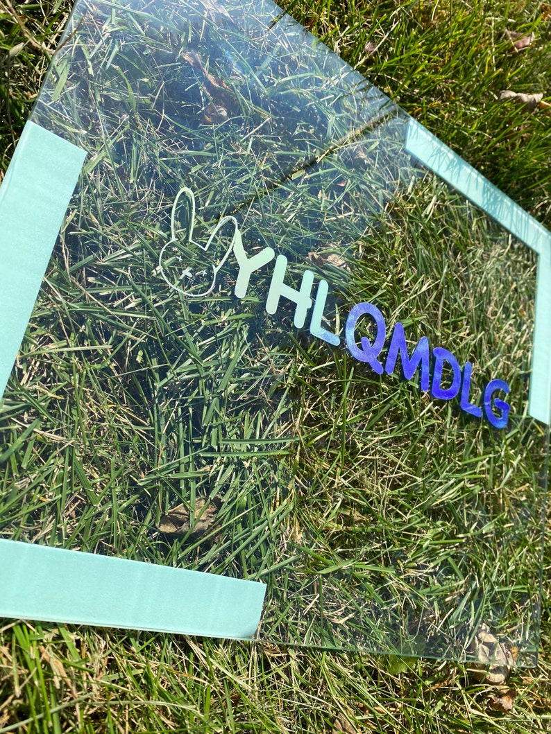 Bad Bunny Decal - Etsy