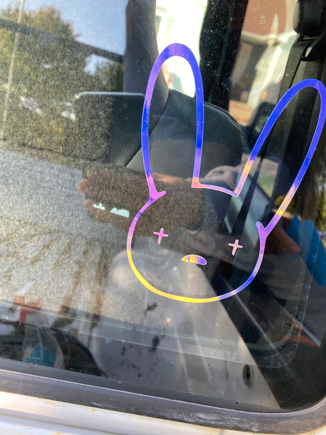Bad Bunny Decal - Etsy