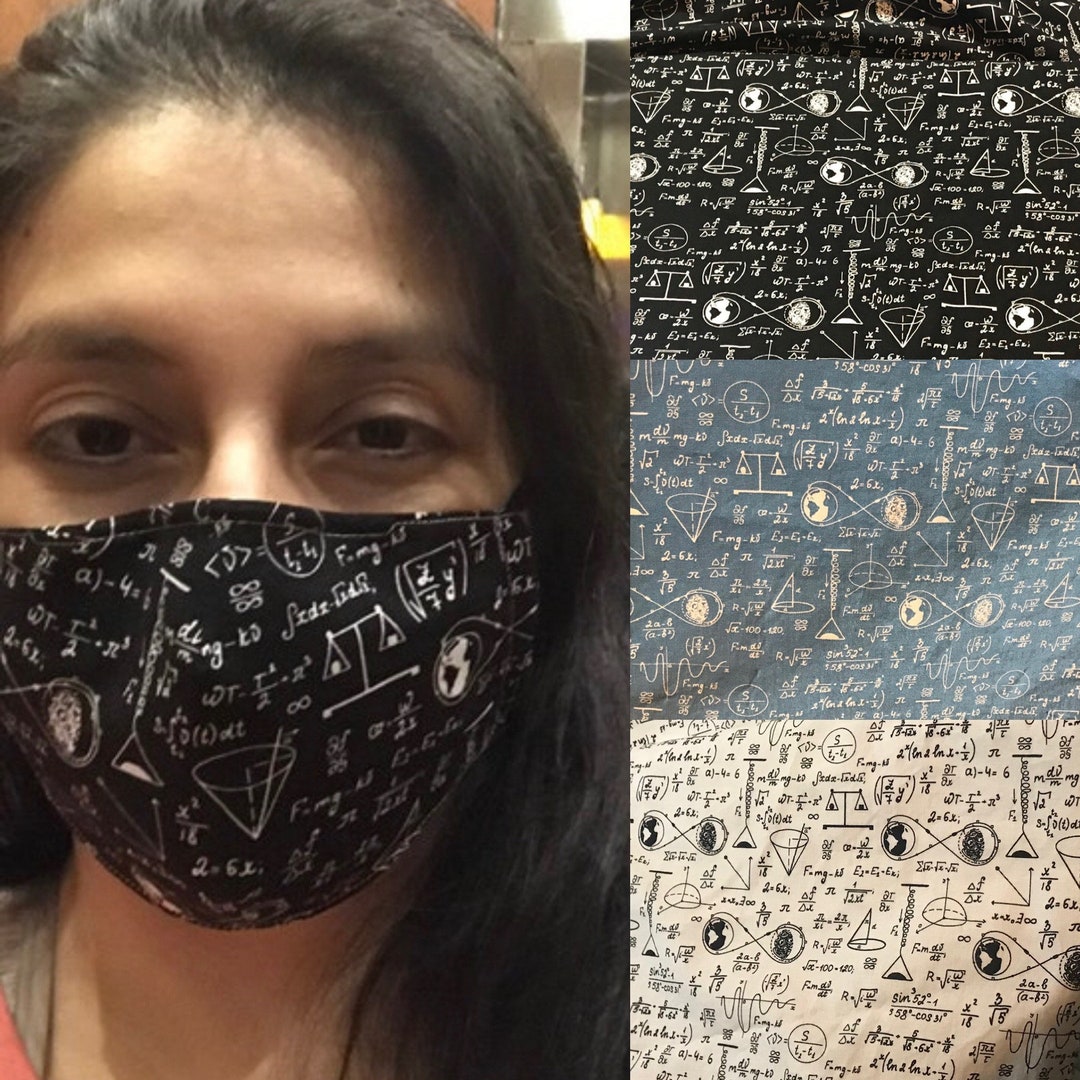 Apollo 11 Math Mask in THREE Different Colors Show Your - Etsy