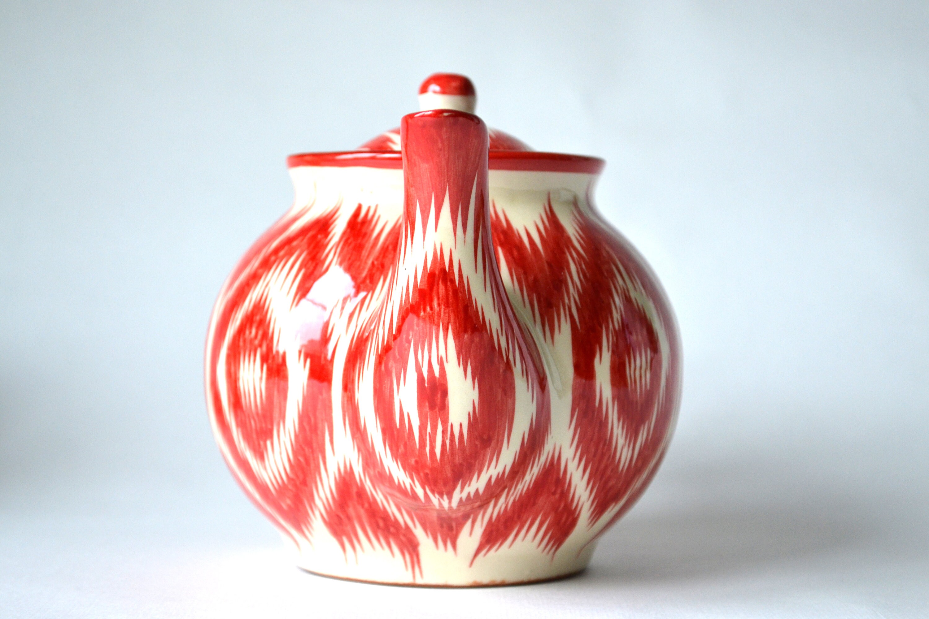 Uzbek ceramic tea set for 6 persons. 800-900 ml teapot and | Etsy