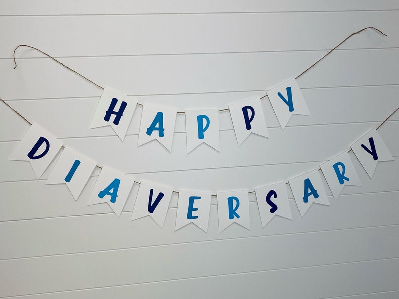 Diaversary Banner Celebrate Type One Diabetes Strength and - Etsy