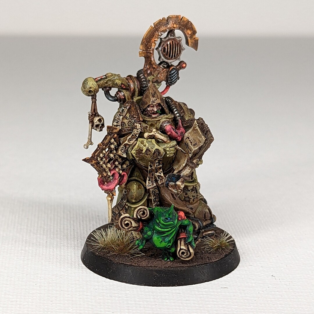 Scribbus Wretch the Tallyman: Painted Miniature From Warhammer 40,000 ...