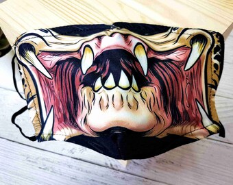Predator Face Mask | Etsy