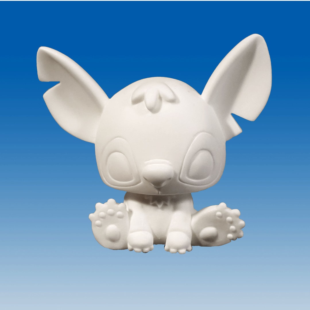 Paint Your Own Chibi Stitch Figurine - Etsy