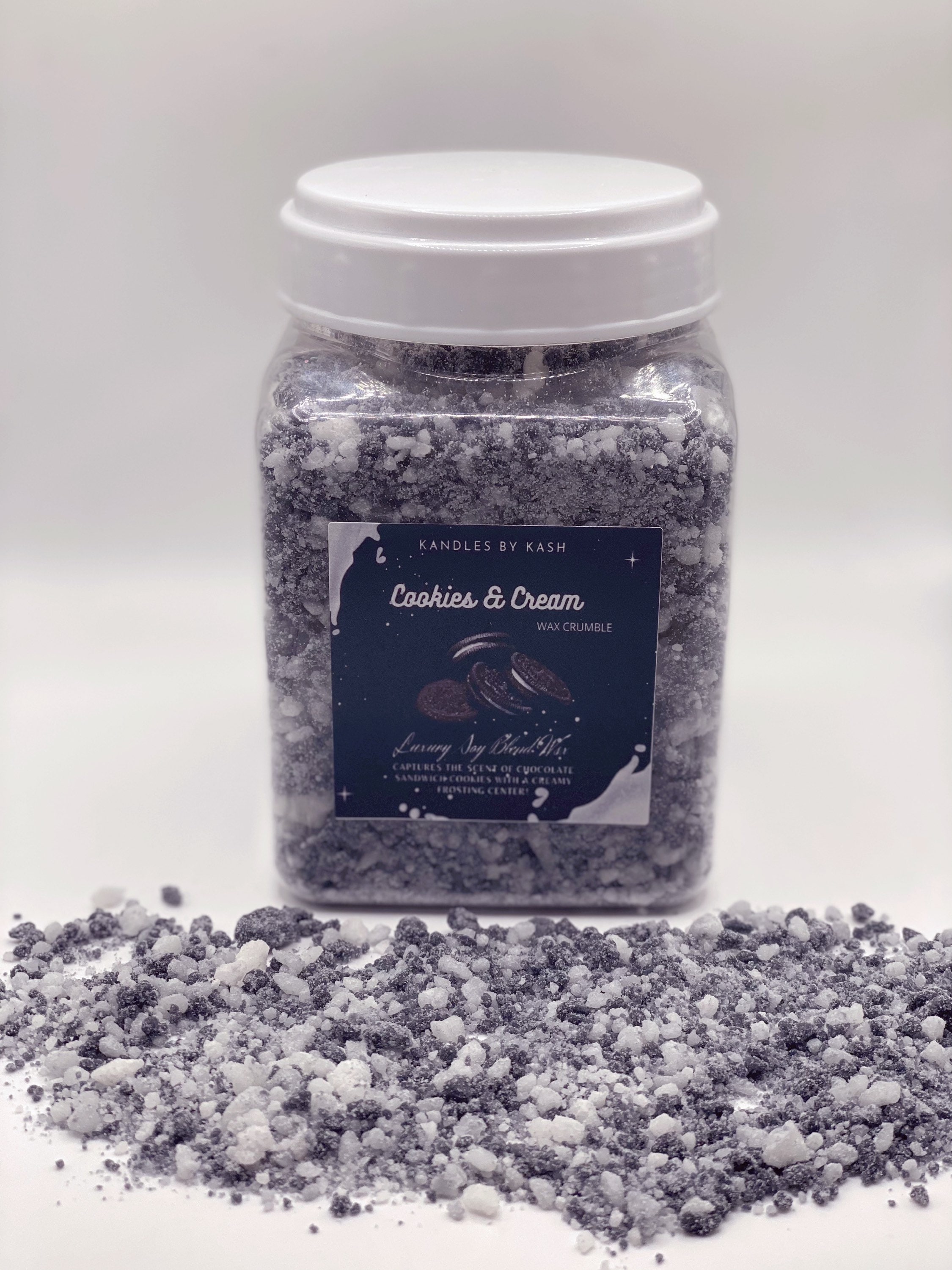 Cookies & Cream Crumble Wax Crumbles Dessert Candles - Etsy