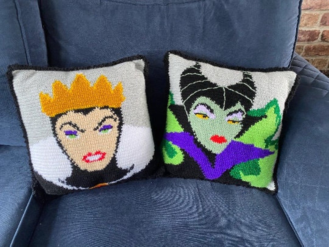 Crochet Pattern - Maleficent - Etsy