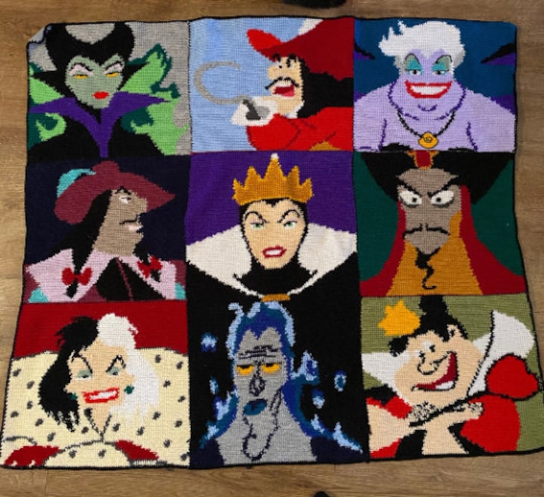 Crochet Pattern - Maleficent - Etsy