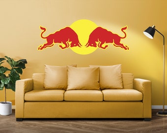 Red Bull Logo Sign - Etsy
