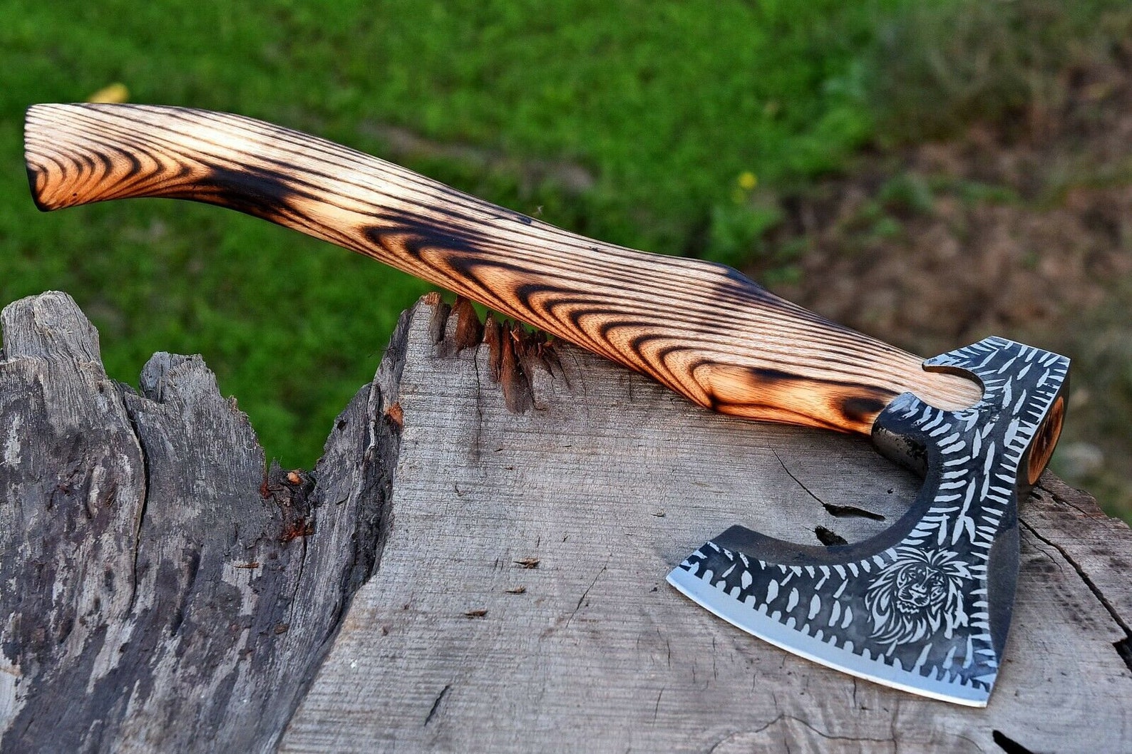 Beautiful Custom Handmade Viking Forged Axe Groomsmen Gift | Etsy