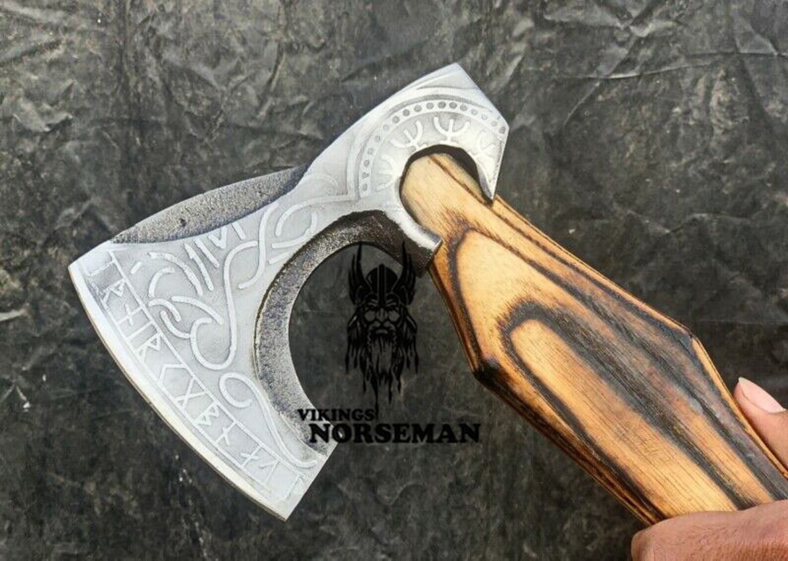 Beautiful Custom Handmade Viking Forged Axe Groomsmen Gift - Etsy