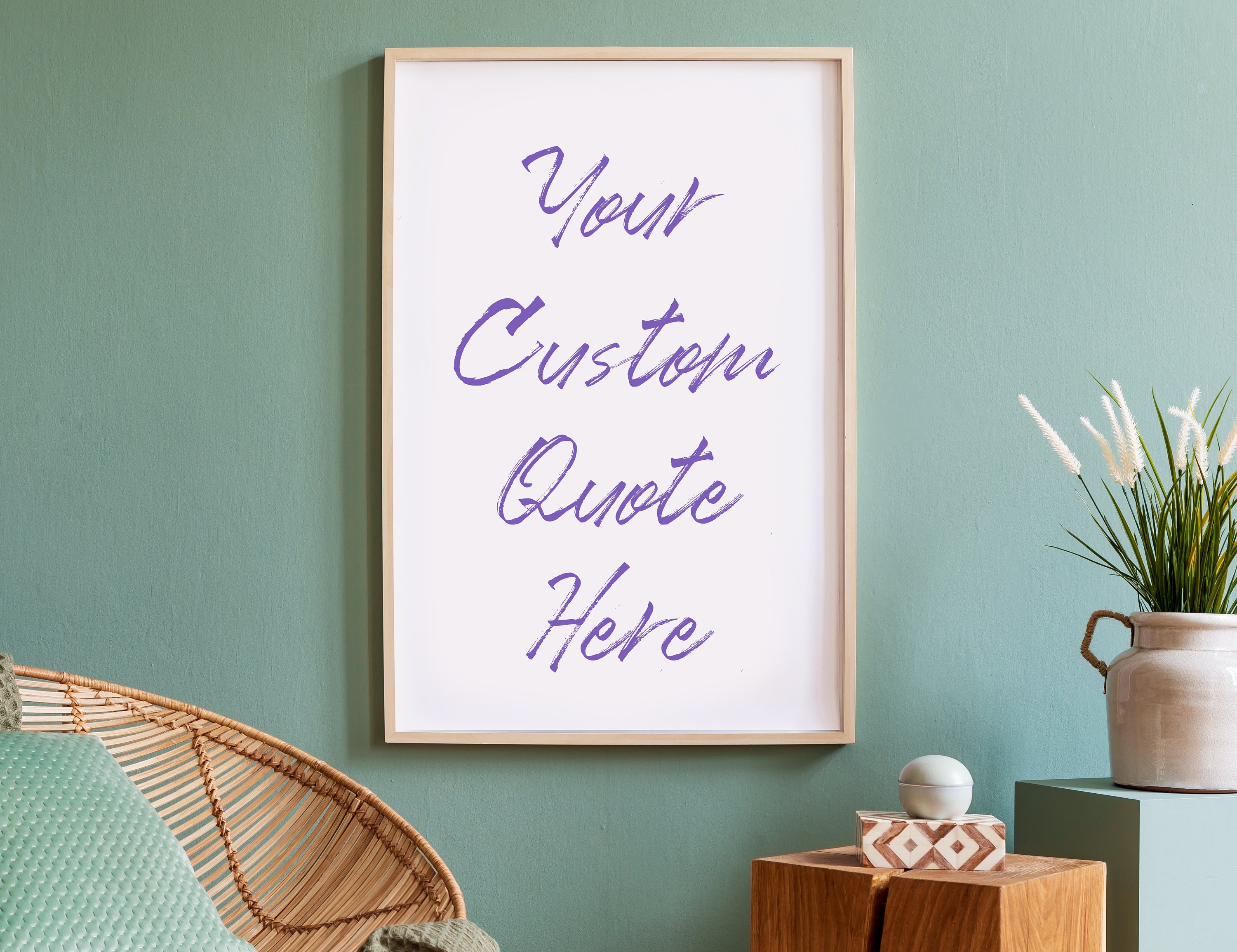 Your Custom Quote Here DIGITAL PRINT Motivational Print - Etsy Denmark