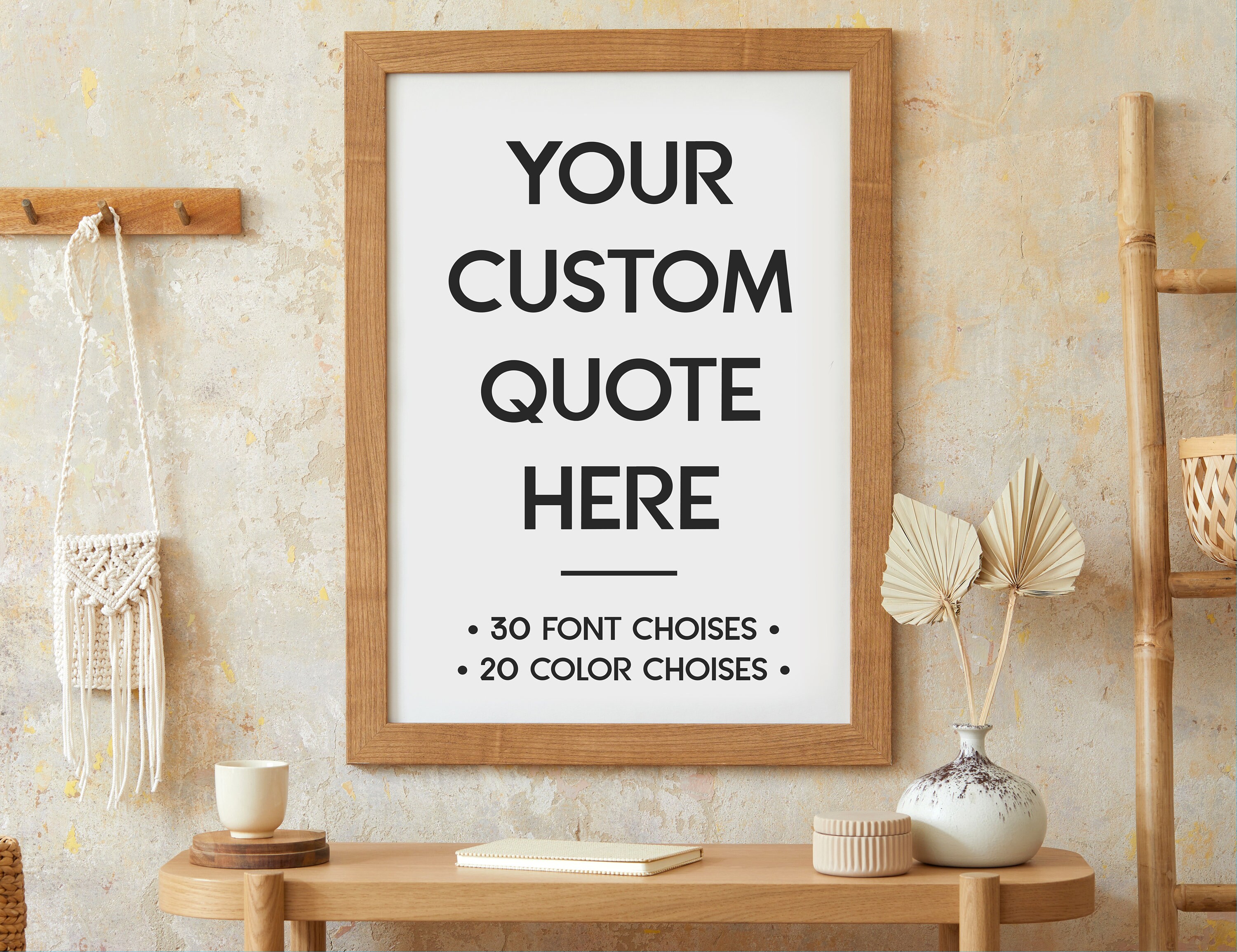 Your Custom Quote Here, DIGITAL PRINT, Motivational Print, Affirmations ...