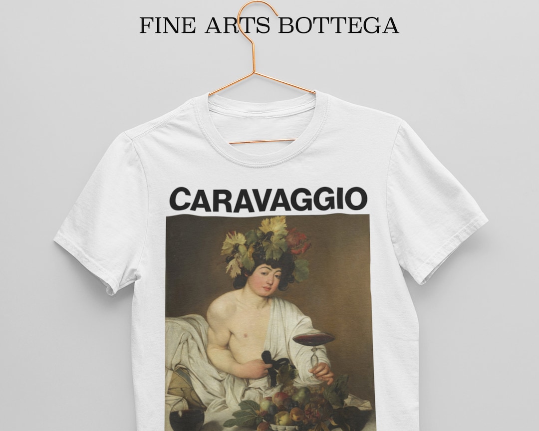 Caravaggio – Bacchus Unisex T-shirt Classical Art | Old Painting ...