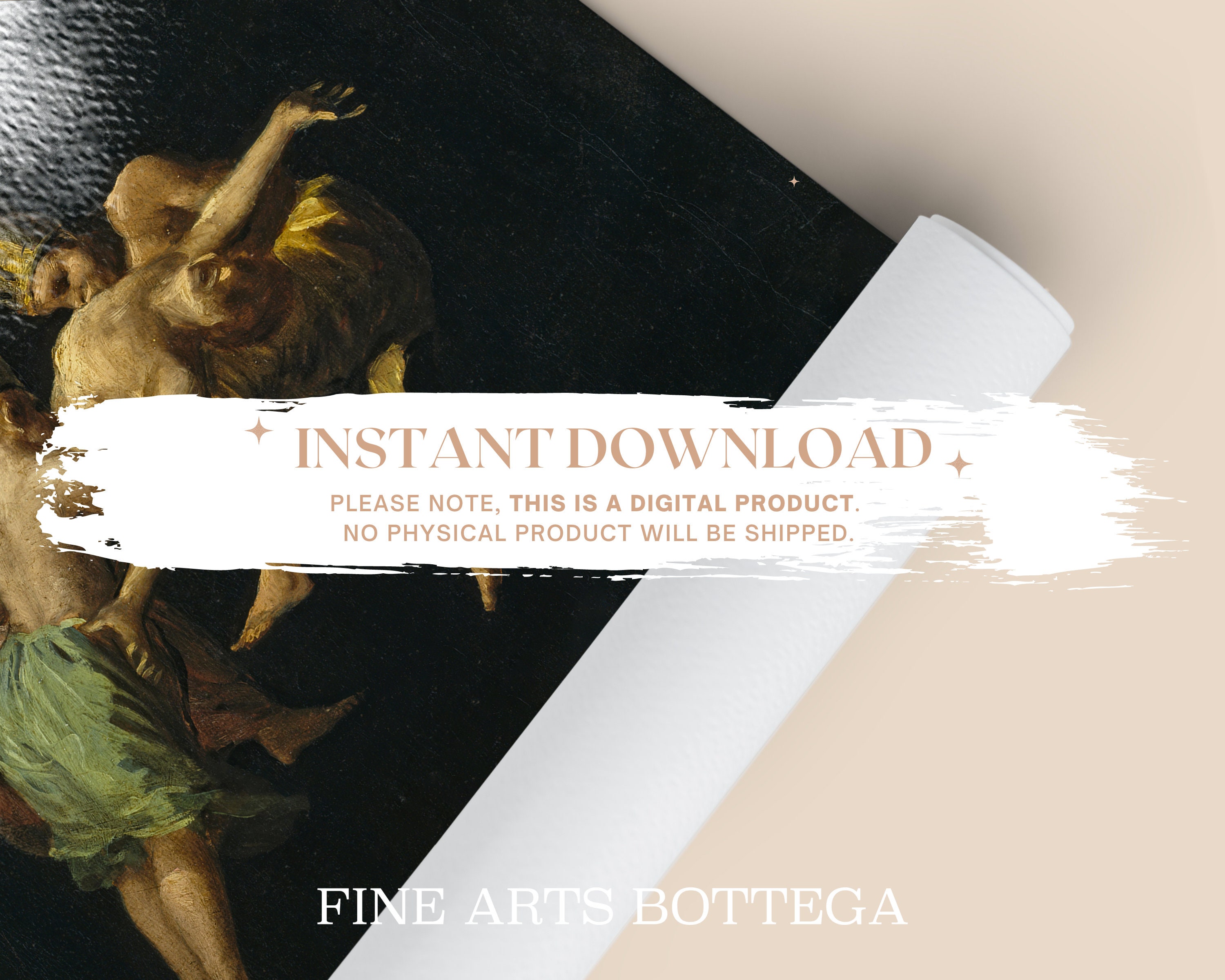 PRINTABLE Francisco Goya – Witches' Flight | Wicca Devil Gothic ...