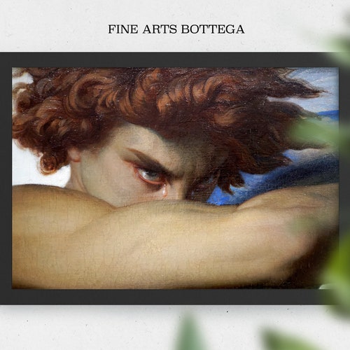 Fallen Angel Alexandre Cabanel Classical Art Classic Old - Etsy